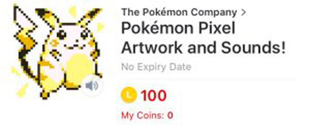 Nuevos stickers LINE de Pokémon Pixel con sonidos • Centro Pokémon