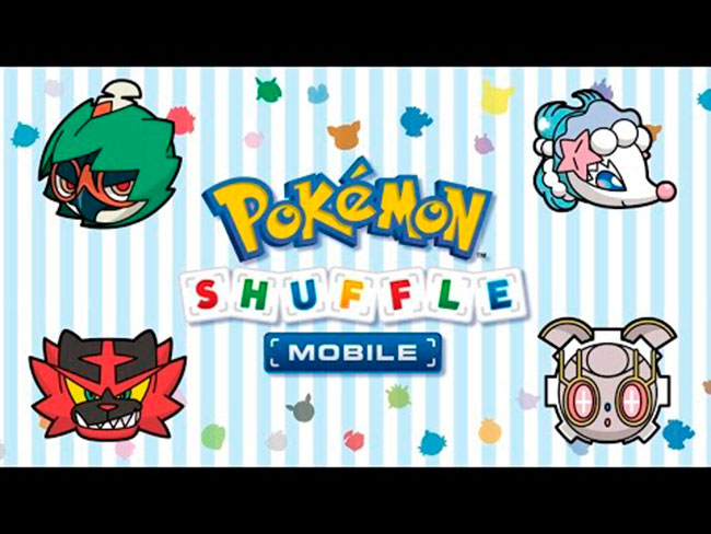 Actualización de Pokémon Shuffle: Nuevos escenarios y Pokémon de Sol y ...