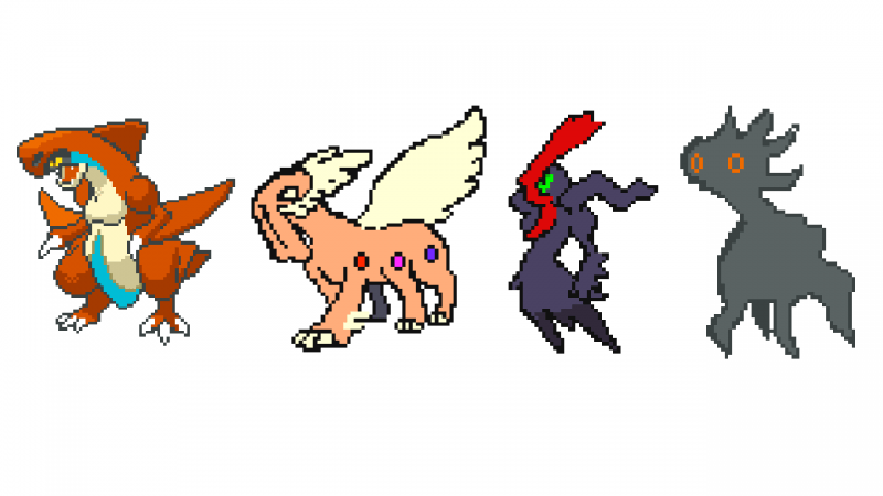 Todos los sprites en alta calidad de la beta de Pokémon Diamante y ...