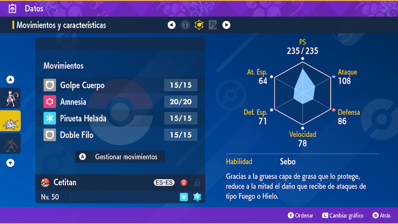 Código de descarga de Regalo Misterioso de Cetitan con Teratipo Hielo para Pokémon Escarlata y ...