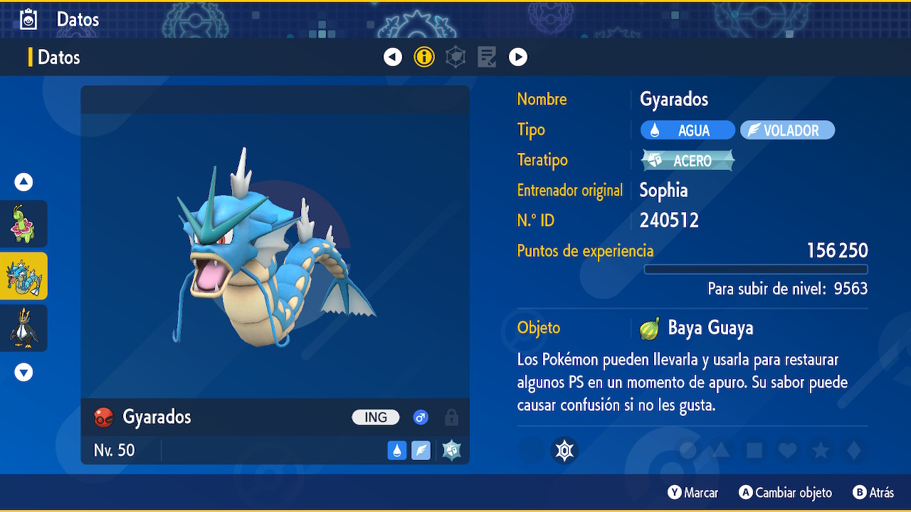 Código de descarga de Regalo Misterioso del Gyarados campeón de Singapur para Pokémon Escarlata ...