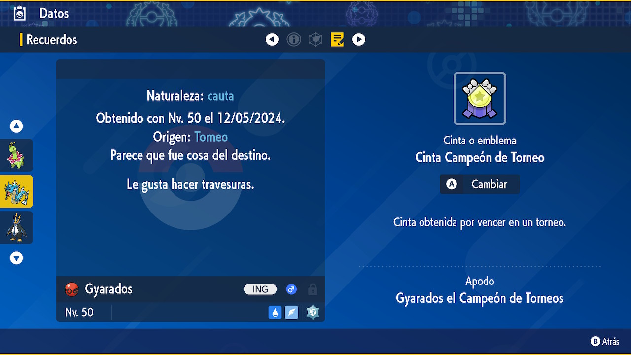 Código de descarga de Regalo Misterioso del Gyarados campeón de Singapur para Pokémon Escarlata ...