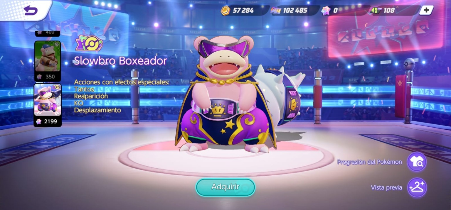 El nuevo Holoatuendo de Slowbro Boxeador ya está disponible en Pokémon ...