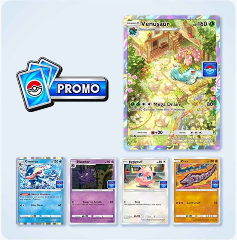 Recompensas del evento botín Venusaur para Pokémon TCG Pocket • Centro ...