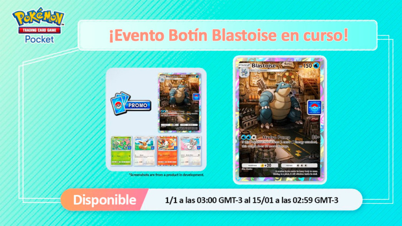 Evento botín Blastoise para Pokémon TCG Pocket: Recompensas • Centro ...