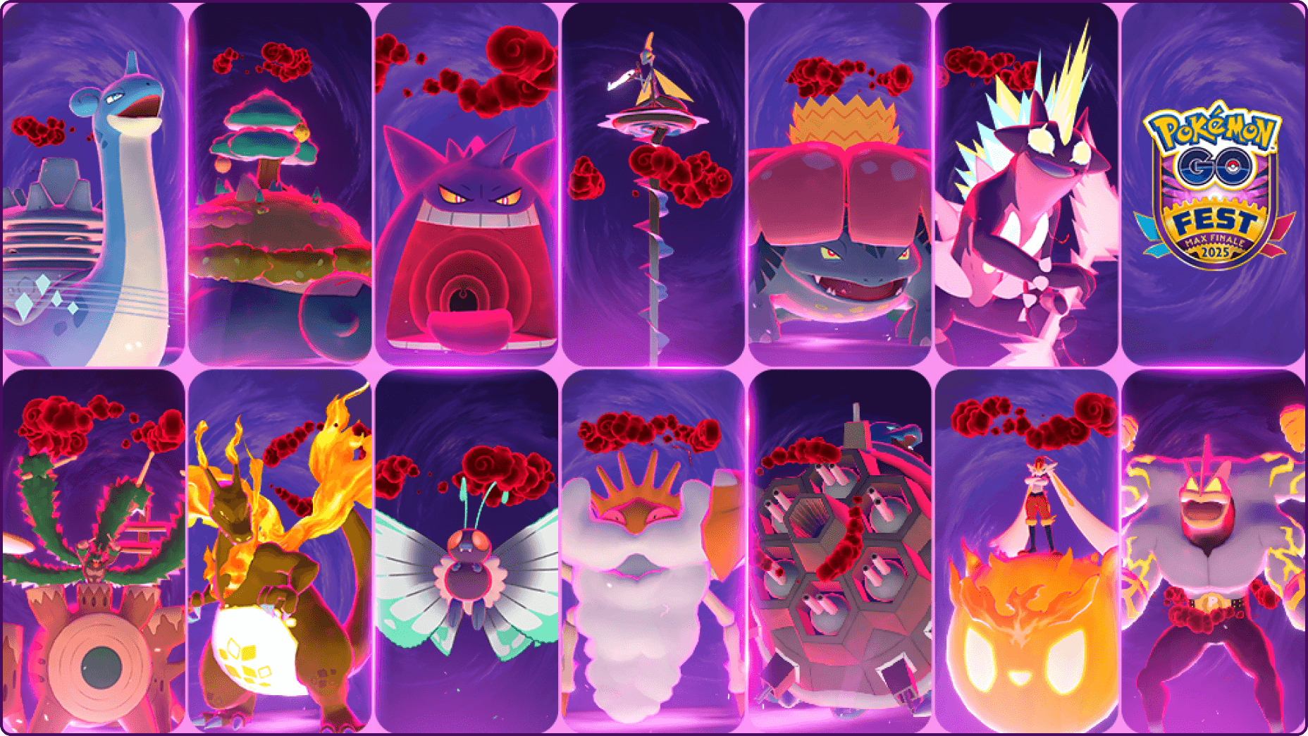 Actividades y Recompensas del evento Pokémon GO Fest 2025: Clausura Max • Centro Pokémon