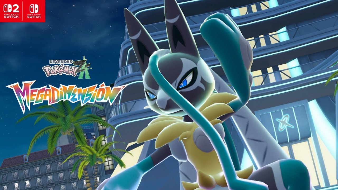Nuevo tráiler revela a Mega-Lucario Z para Megadimensión, el DLC de Leyendas Pokémon Z-A ...