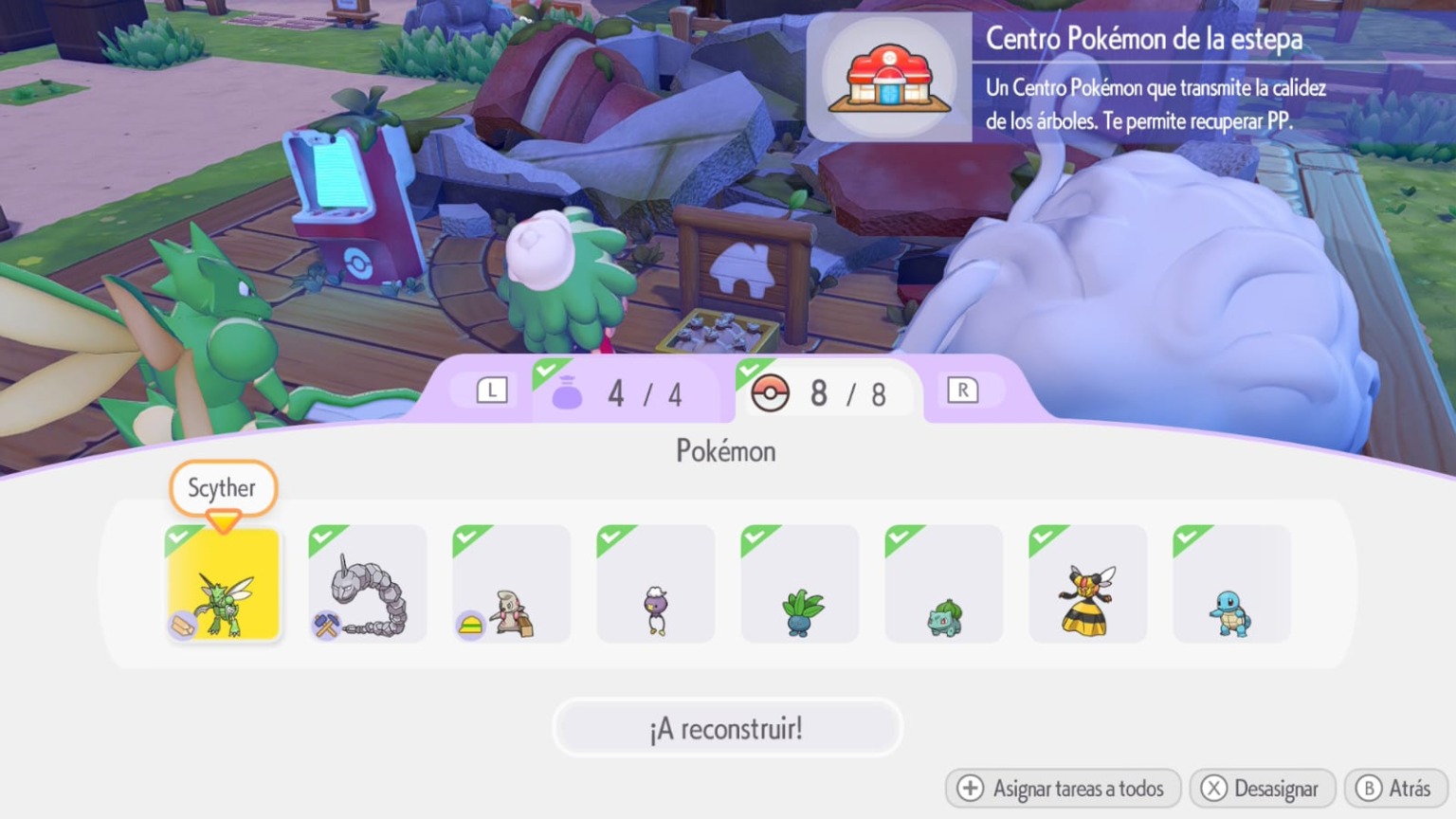 Cómo reconstruir el Centro Pokémon en Pokémon Pokopia - Guía Pokémon ...