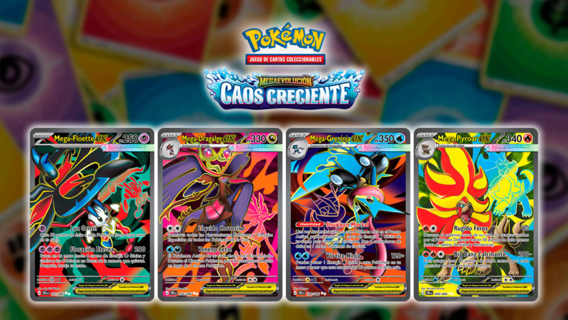 Megaevolución - Caos Creciente de Pokémon TCG: Lista y Galería de ...